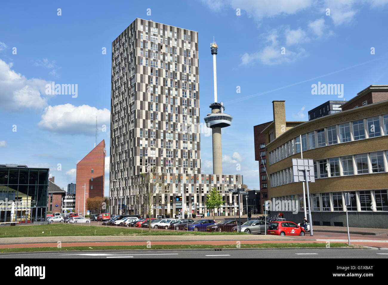 Euromast observation tower Rotterdam Netherlands (designed by Hugh ...