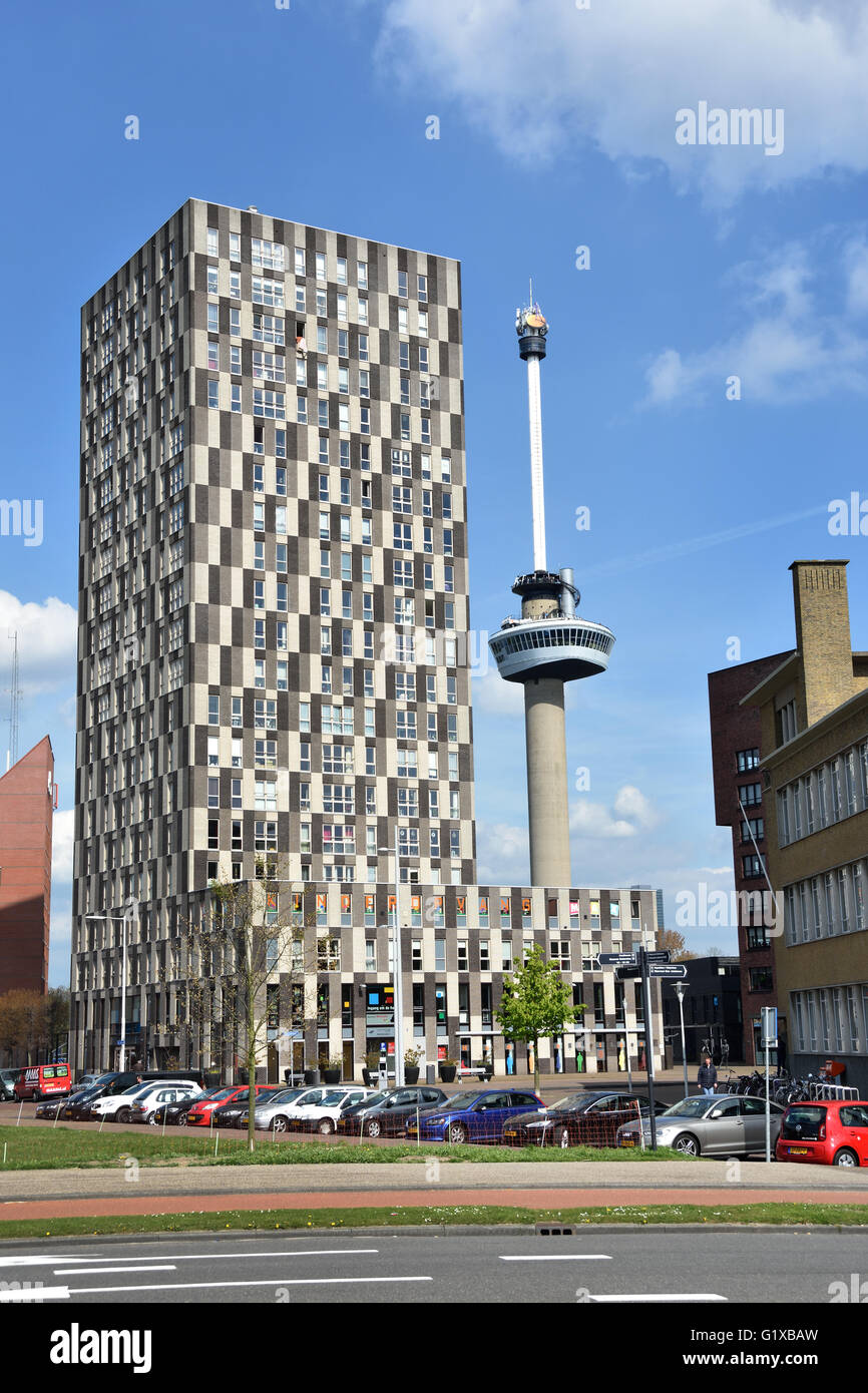Euromast observation tower Rotterdam Netherlands (designed by Hugh ...