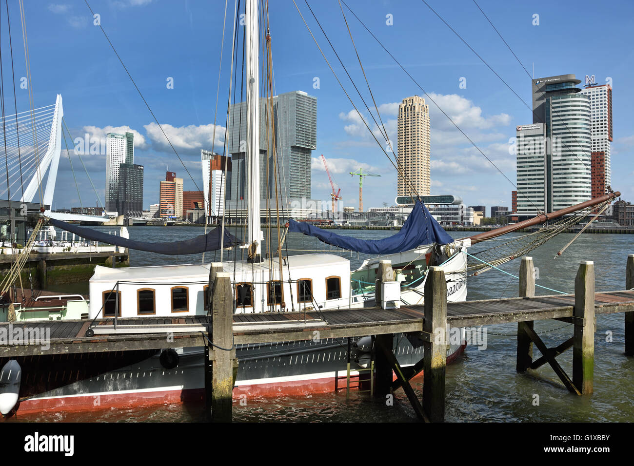 New waterway historic rotterdam hi-res stock photography and images - Alamy