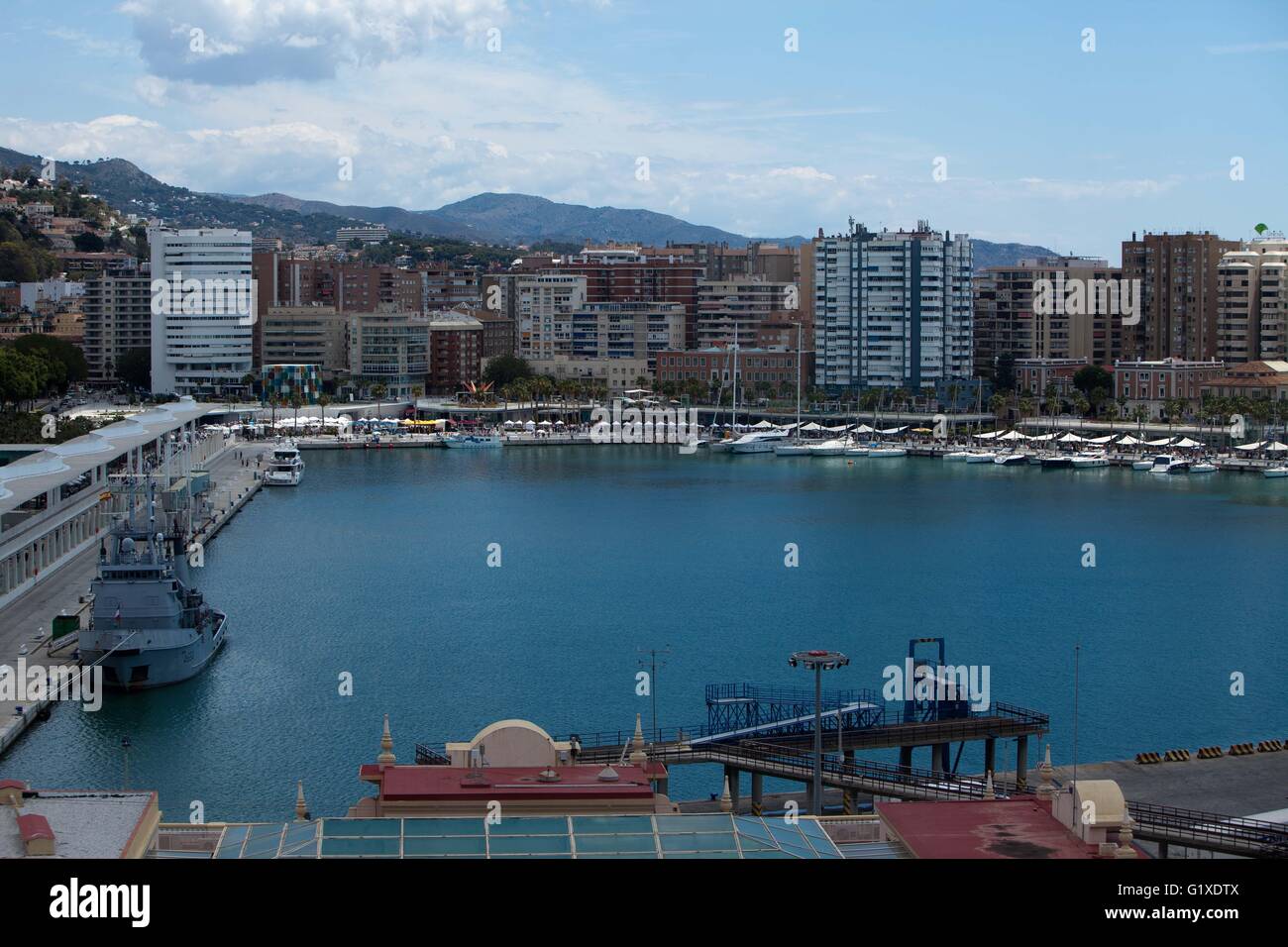 May in Malaga, Spain, Tourism, The Port of Málaga is an international ...