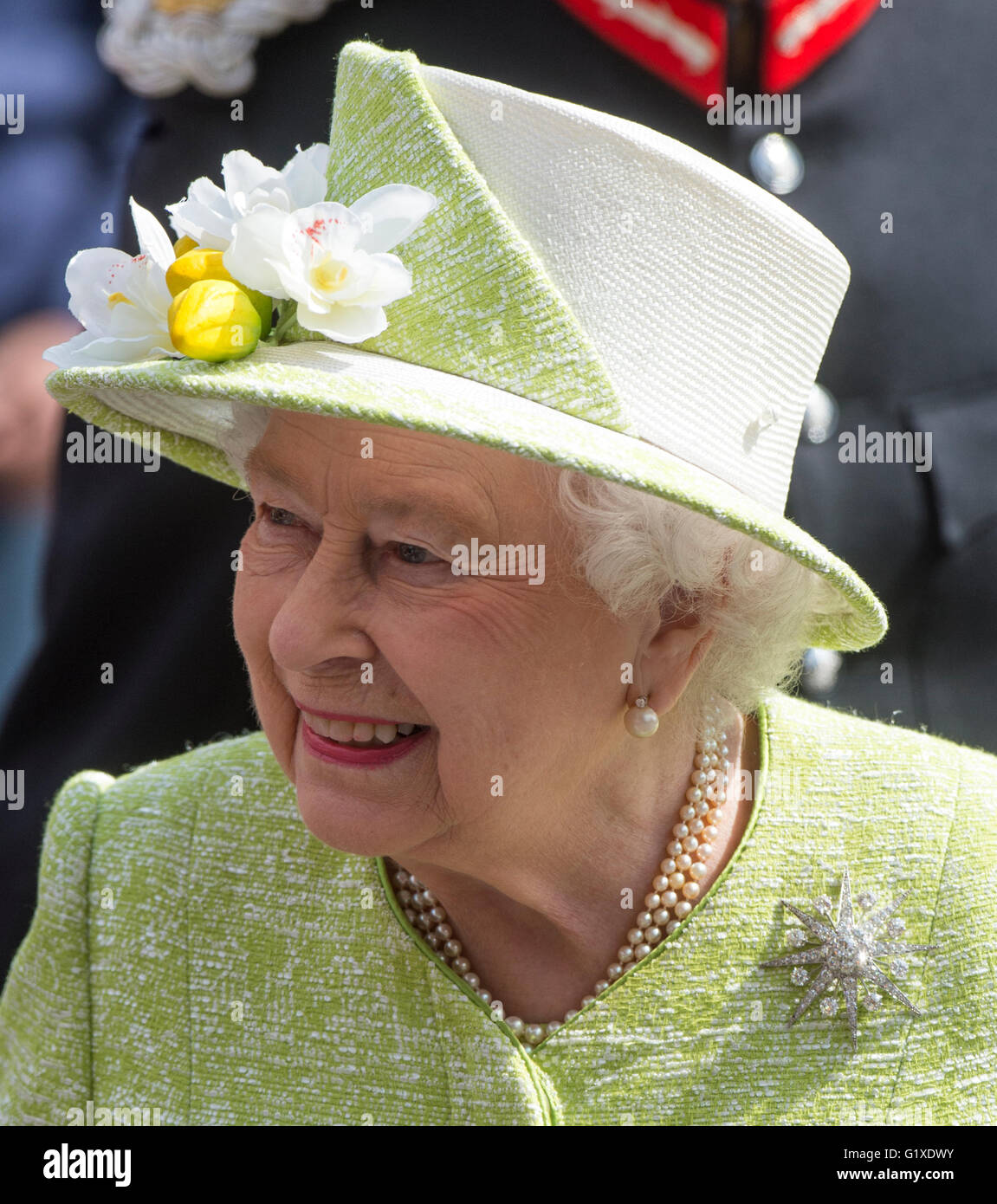 Her Majesty The Queen of England celebrating her ninetieth birthday ...