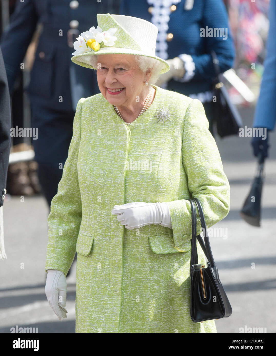 Her Majesty The Queen of England celebrating her ninetieth birthday ...