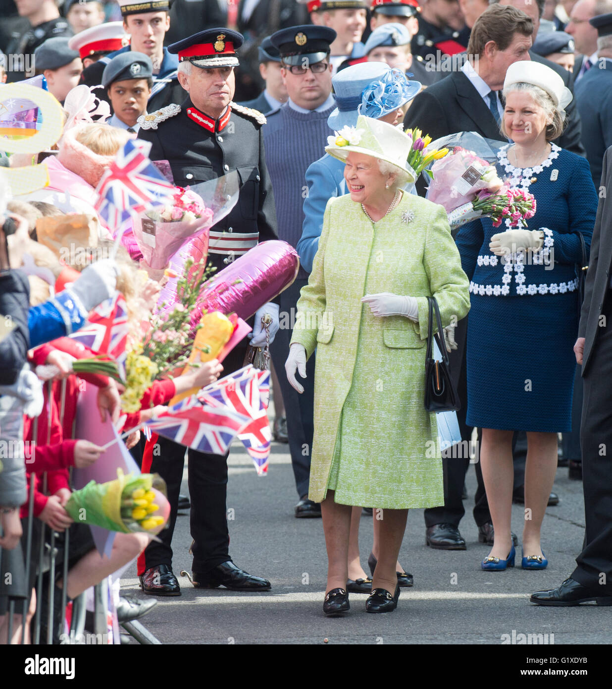 Queen elizabeth birthday party hi-res stock photography and images - Alamy