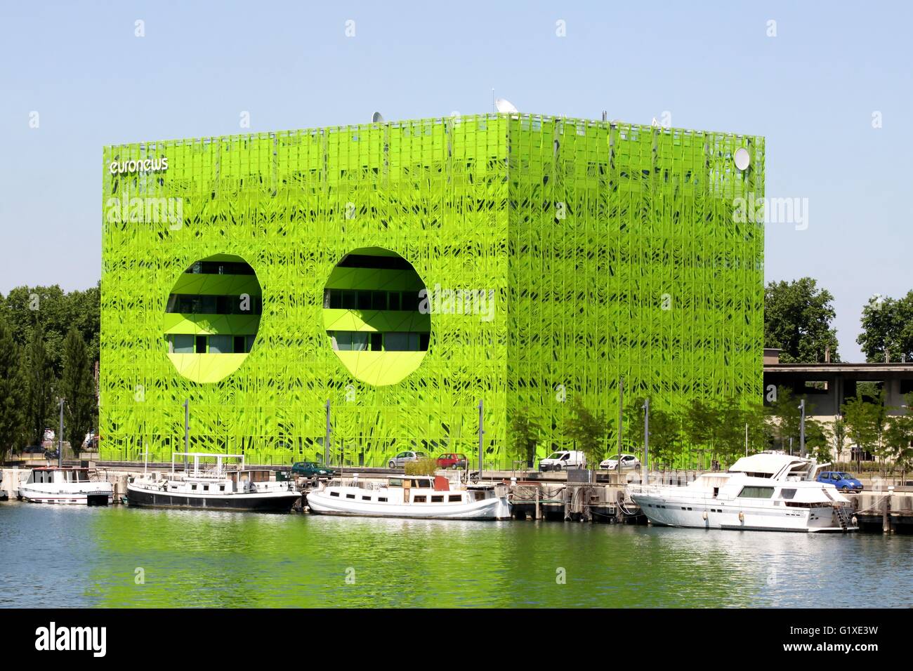 Euronews tv channel building hi-res stock photography and images - Alamy