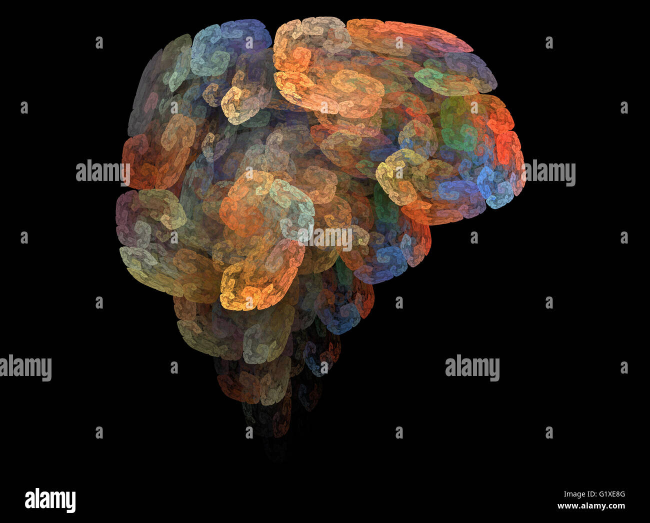 Mathematical brain hi-res stock photography and images - Alamy