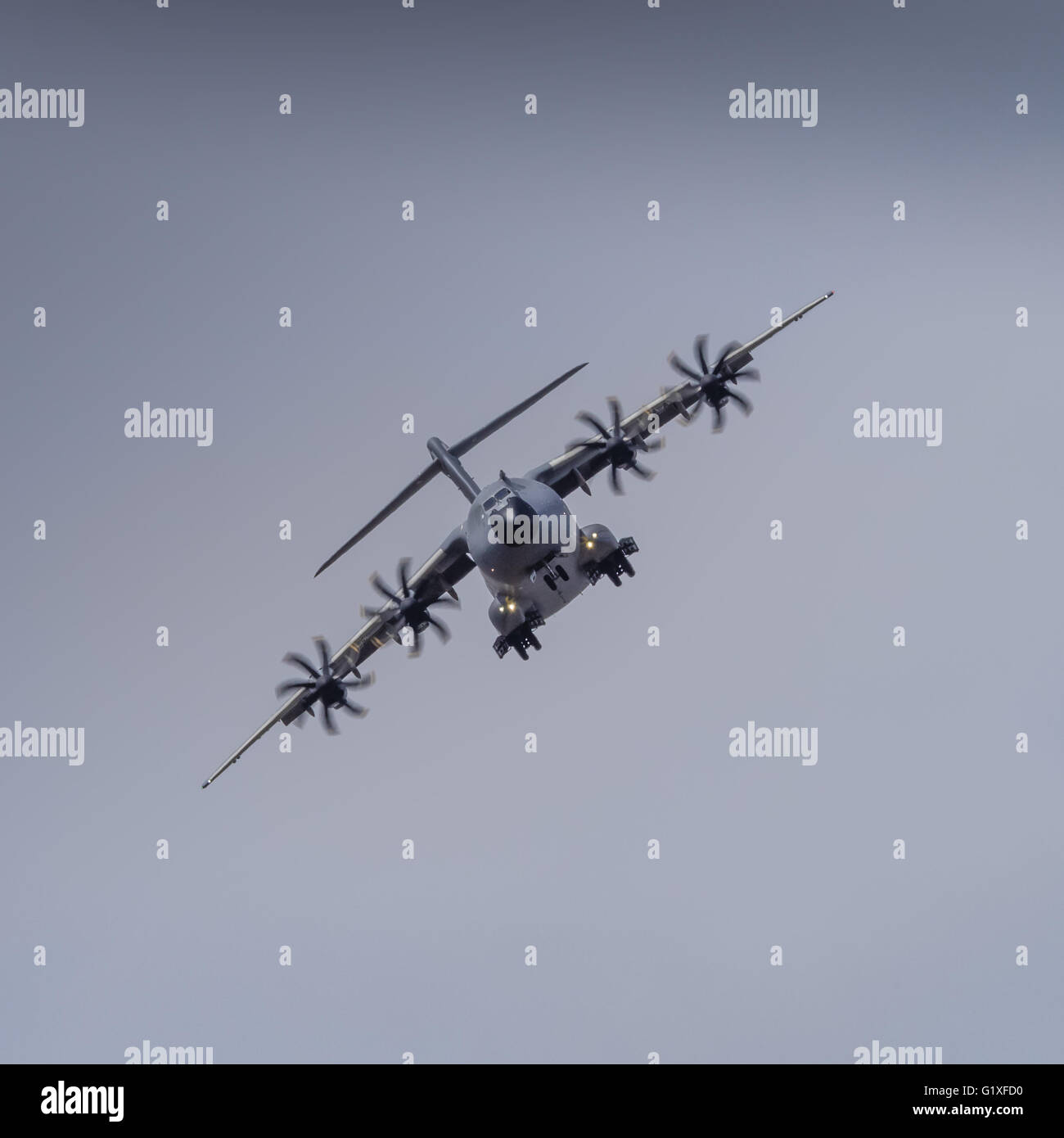 An airbus A400M Atlas aircraft in flight Stock Photo - Alamy