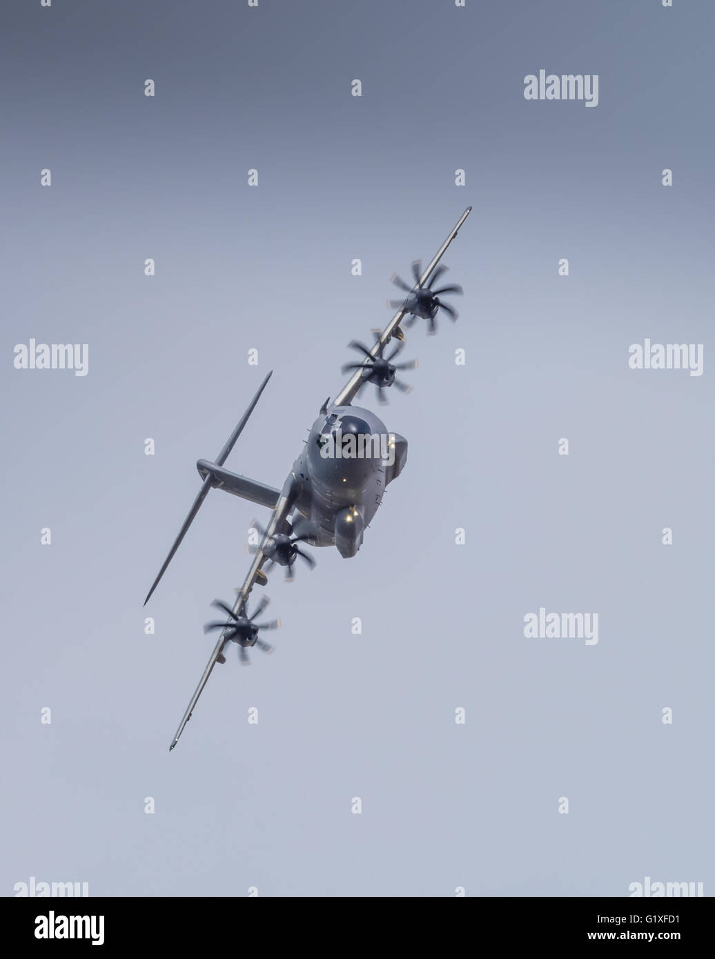 An airbus A400M Atlas aircraft in flight Stock Photo - Alamy