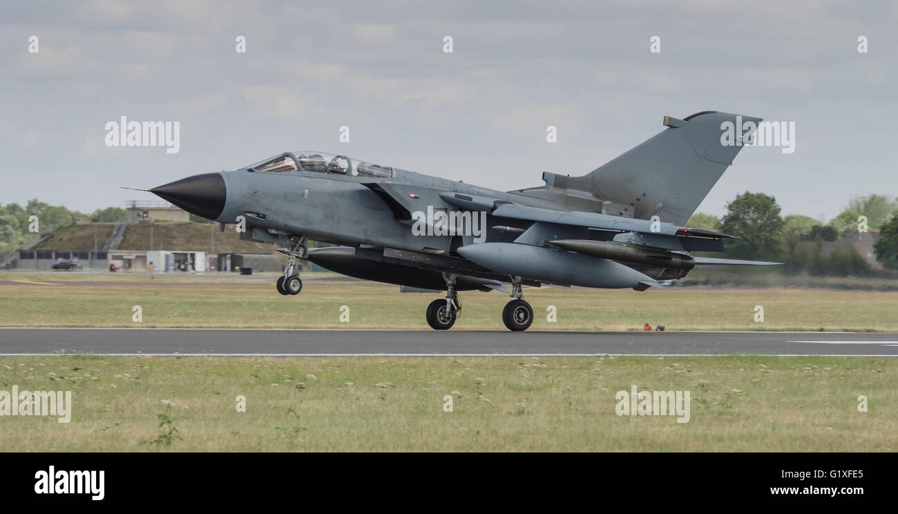 A Tornado jet fighter landing Stock Photo - Alamy