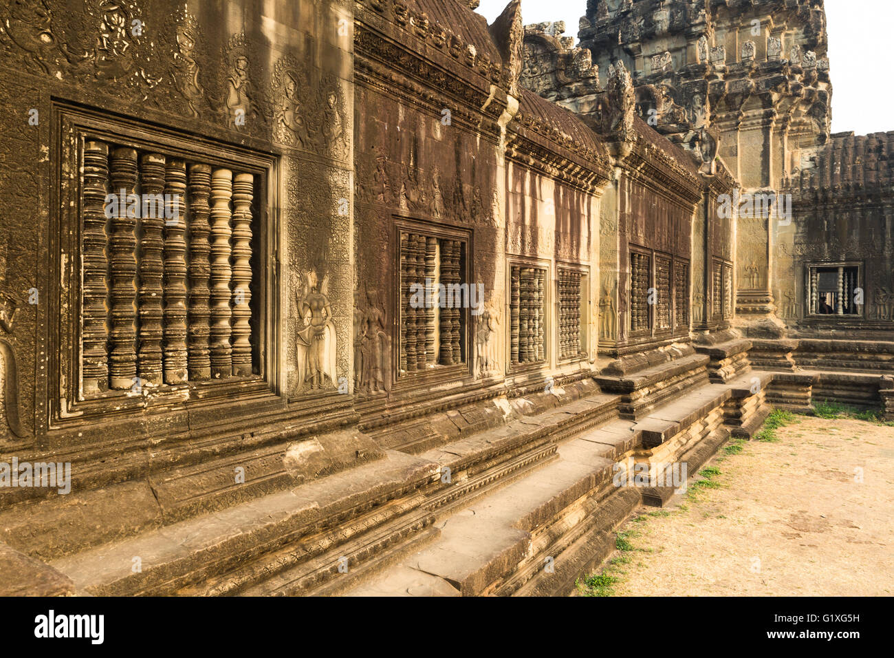 wall of Angkor Wat Cambodia Stock Photo - Alamy