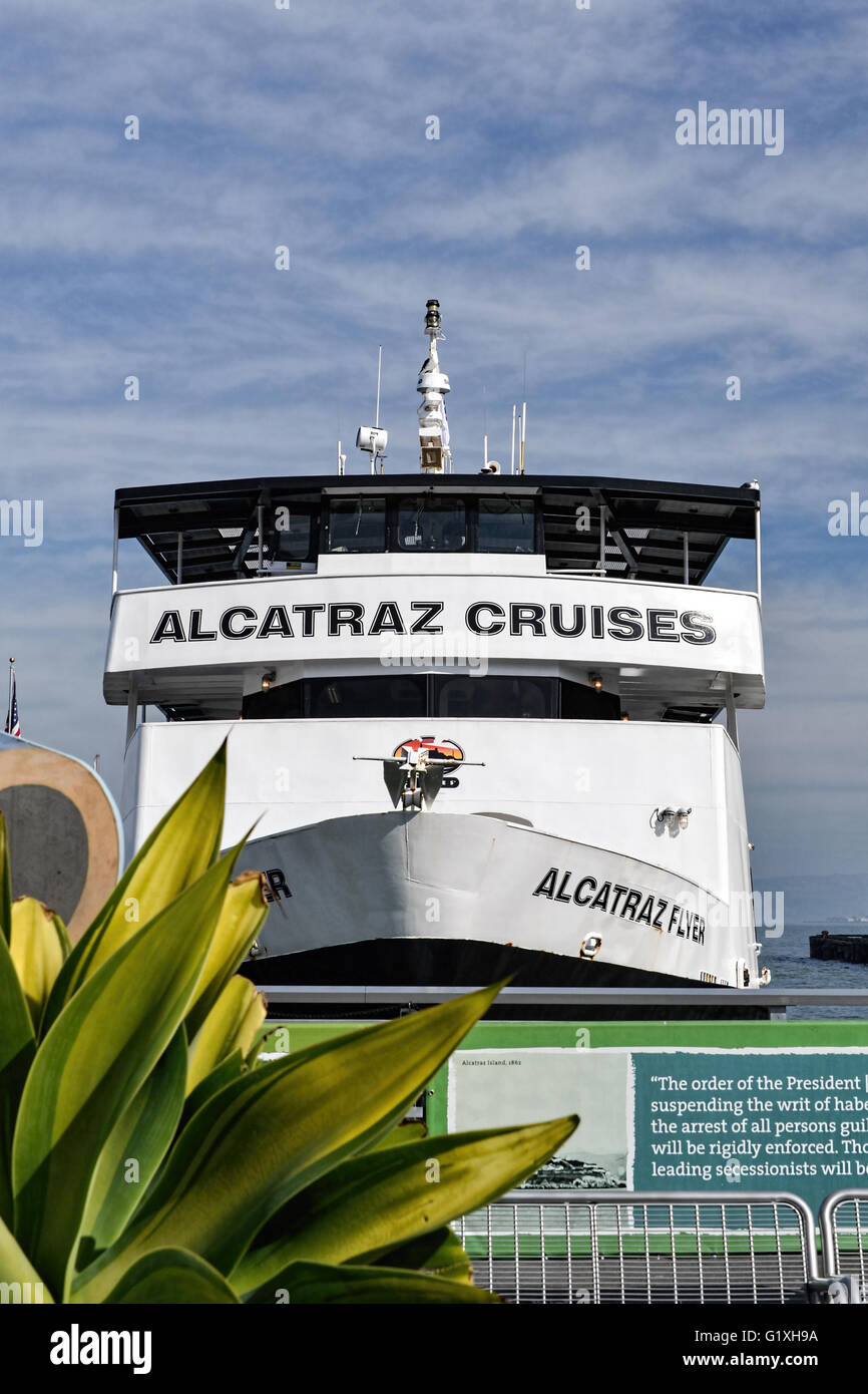Alcatraz Tour Boat High Resolution Stock Photography and Images - Alamy