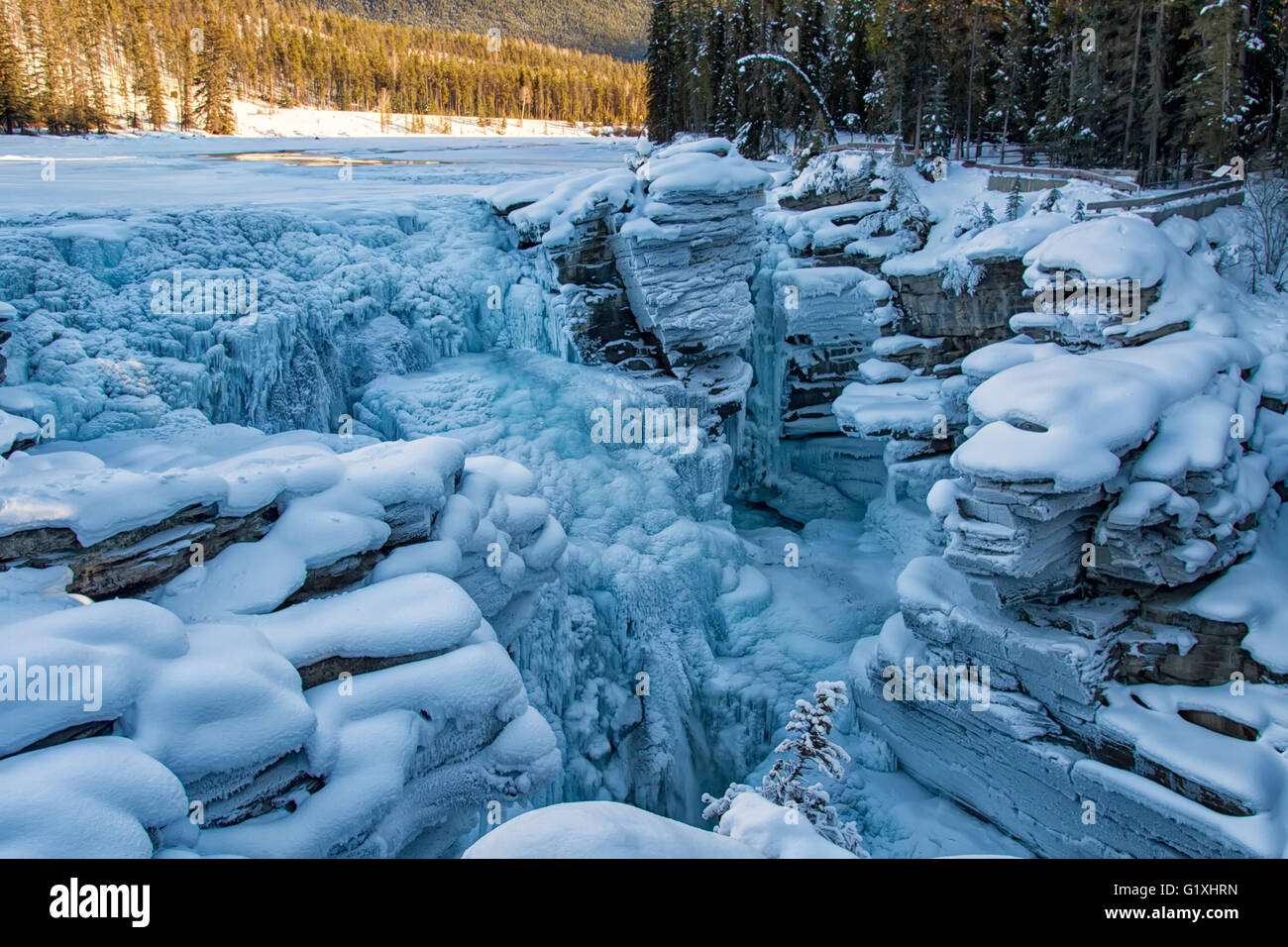 Athabasca Waterfalls High Resolution Stock Photography and Images - Alamy