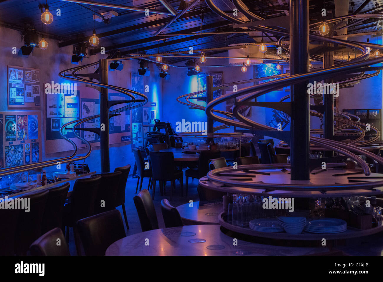 Rollercoaster Loop The Loop High Resolution Stock Photography and ...