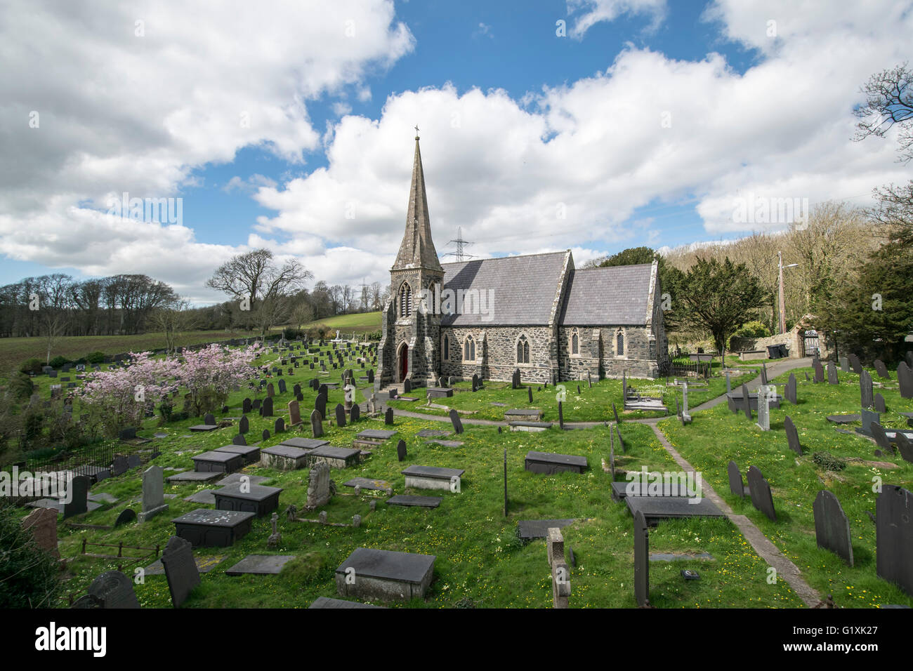 St mary’s church anglesey hi-res stock photography and images - Alamy