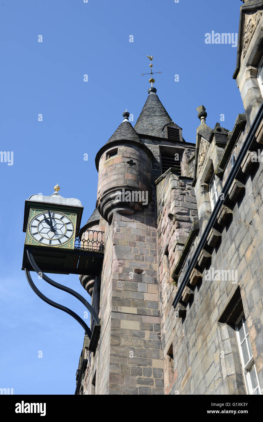The old Tolbooth, Royal Mile, Edinburgh, Scotland Stock Photo - Alamy