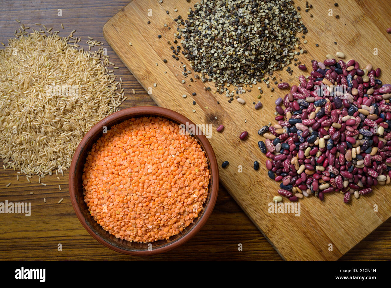 Rice board hi-res stock photography and images - Alamy