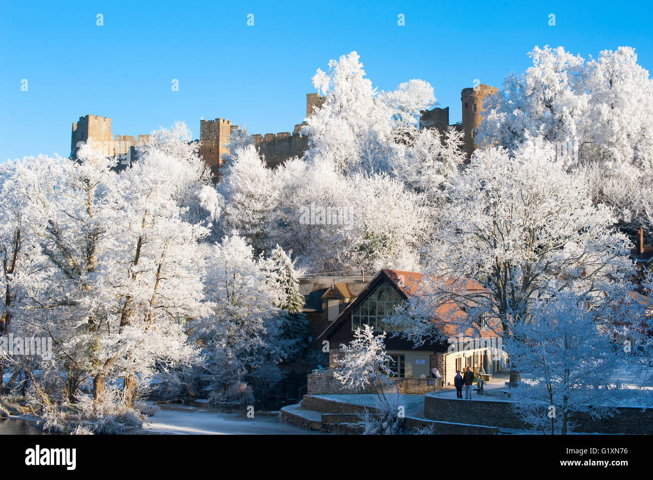 Ludlow winter sun hi-res stock photography and images - Alamy