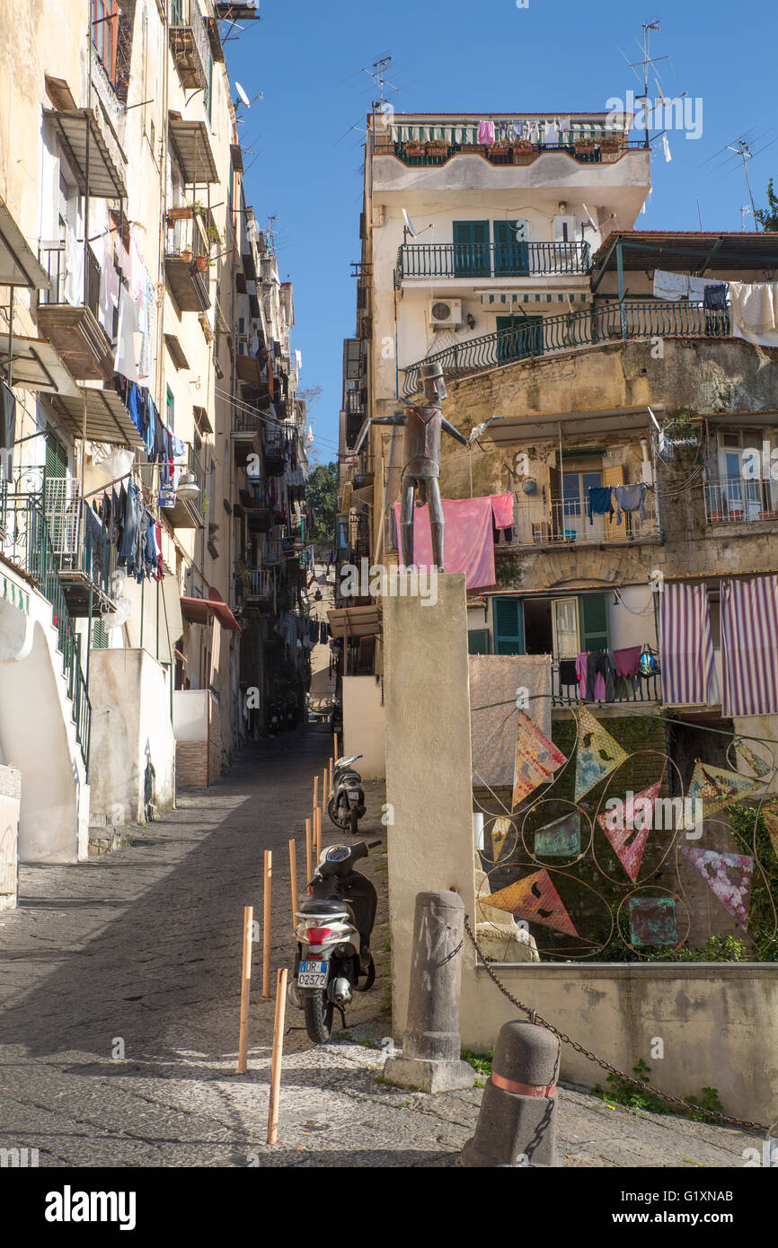 Naples street evening hi-res stock photography and images - Alamy