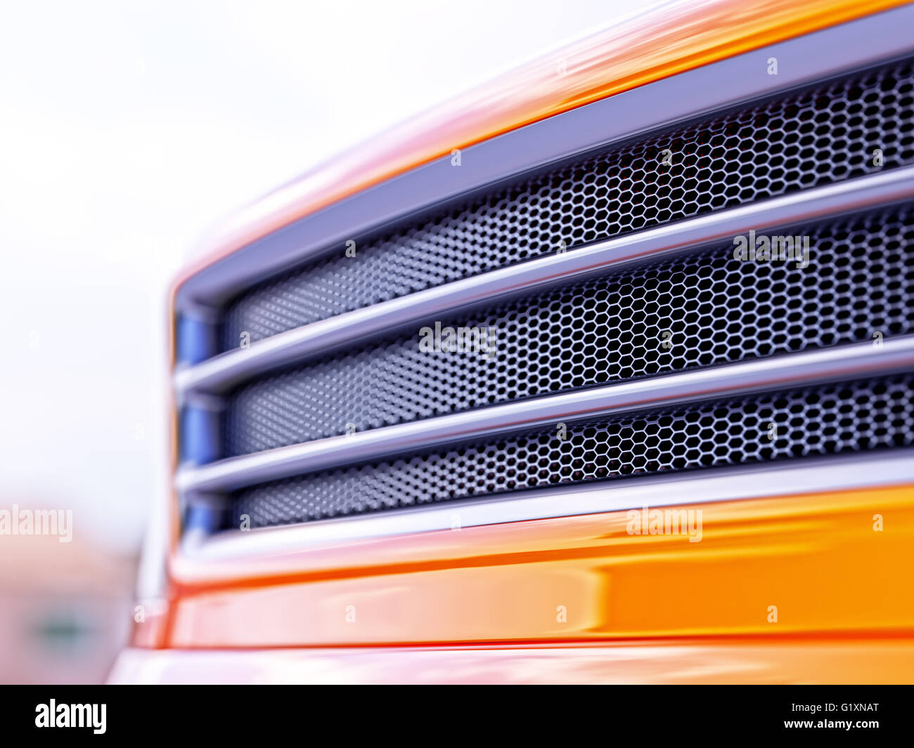 Car radiator grille hi-res stock photography and images - Alamy