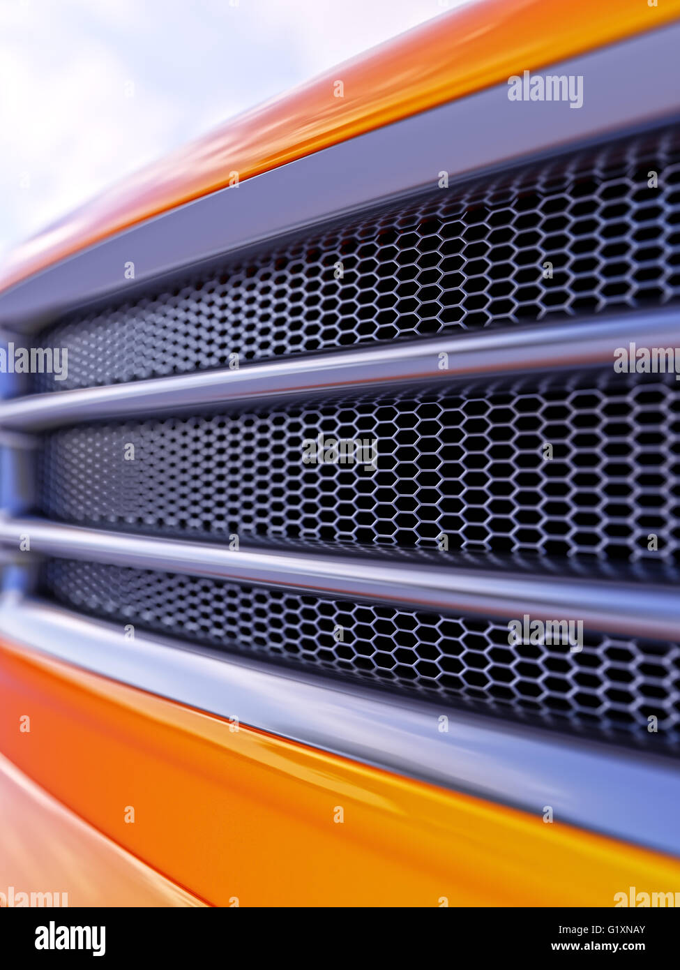 Auto radiator grille hi-res stock photography and images - Alamy