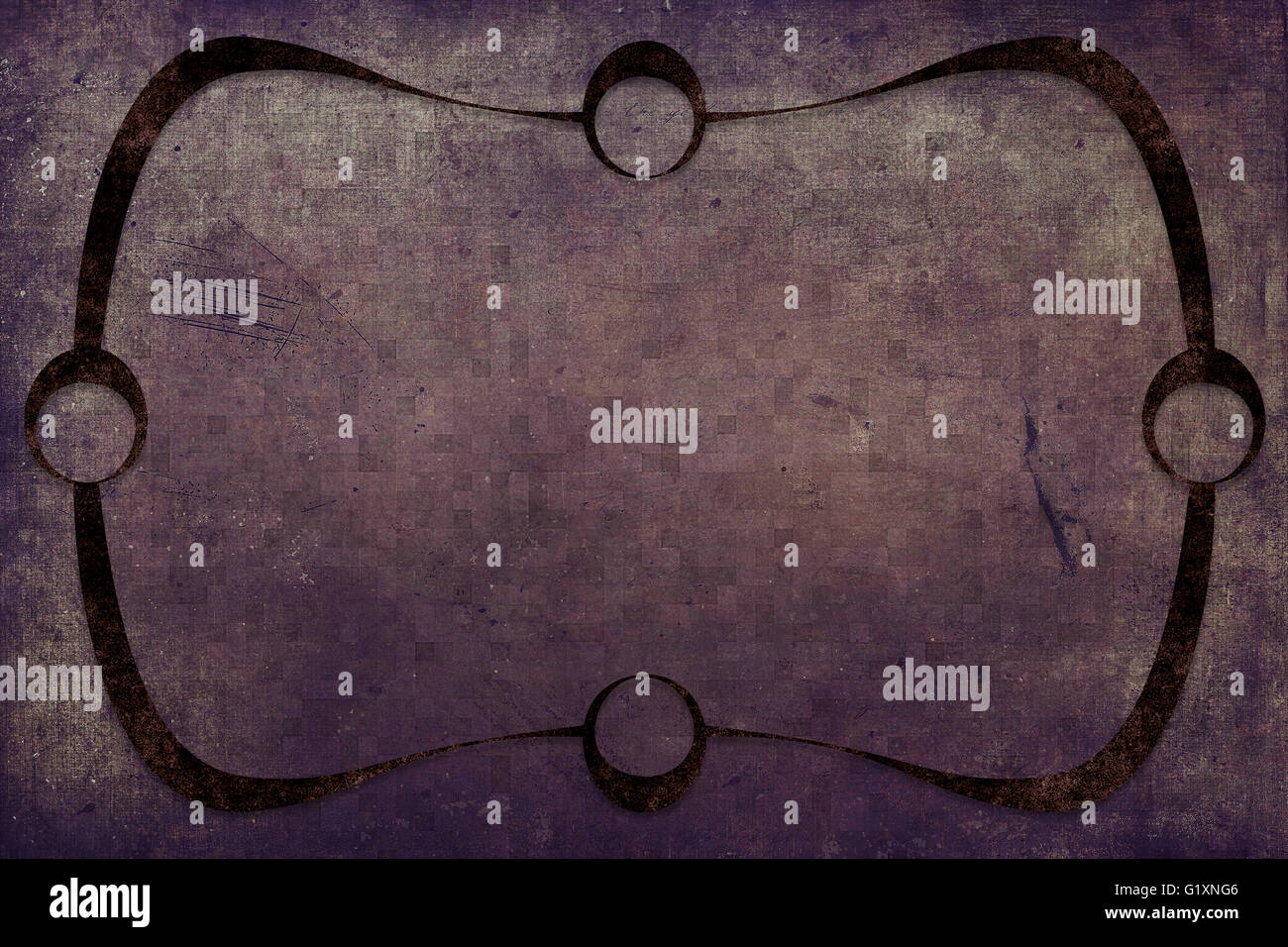 An antique decorative frame with a background with texture. Colors ...