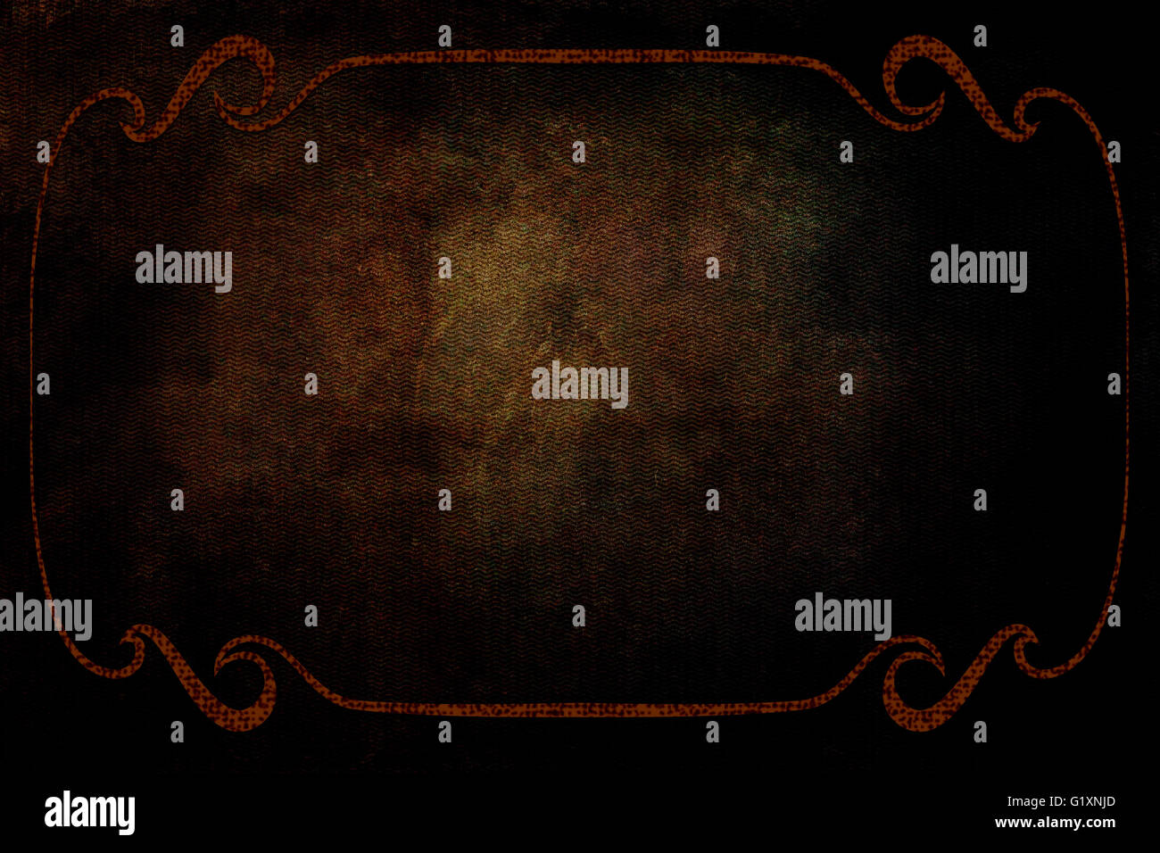 An antique decorative frame with a background with texture. Colors ...