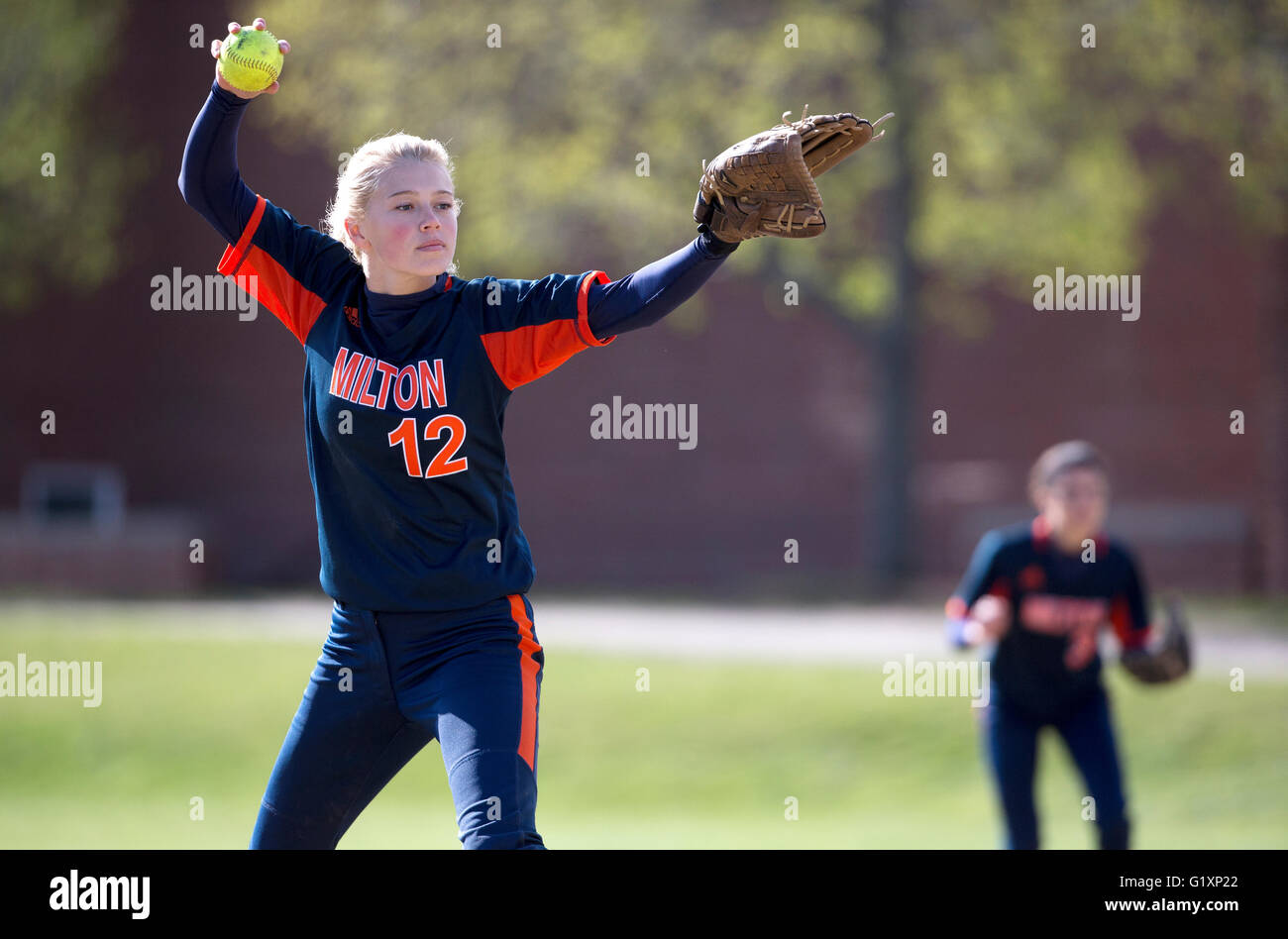 Softball Pitcher High Resolution Stock Photography and Images - Alamy