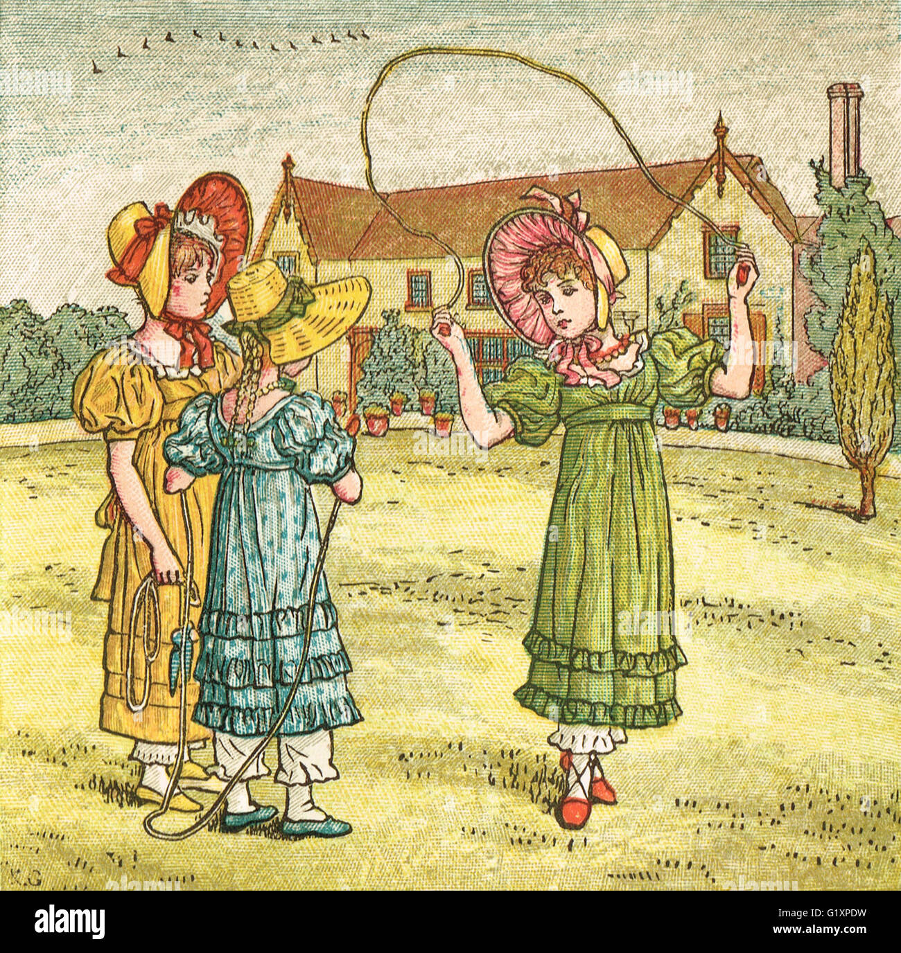 Victorian dress girls hi-res stock photography and images - Alamy