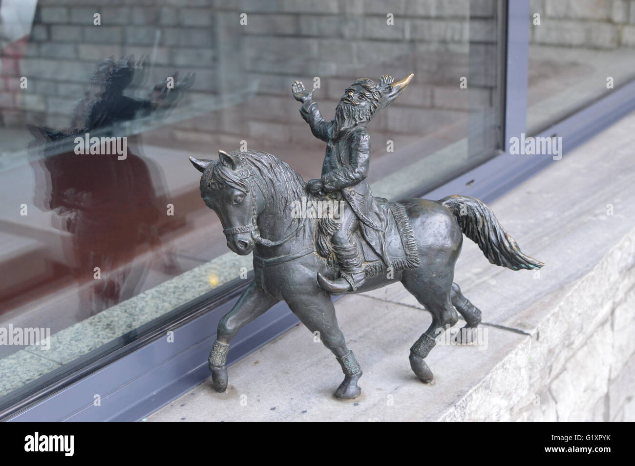 Dwarf in Wroclaw Poland Stock Photo - Alamy