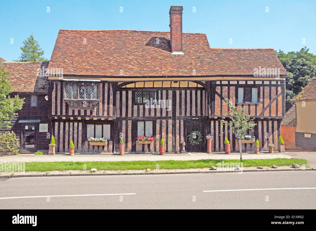 Newport, Monks Barn, Essex, England, High Street Stock Photo - Alamy