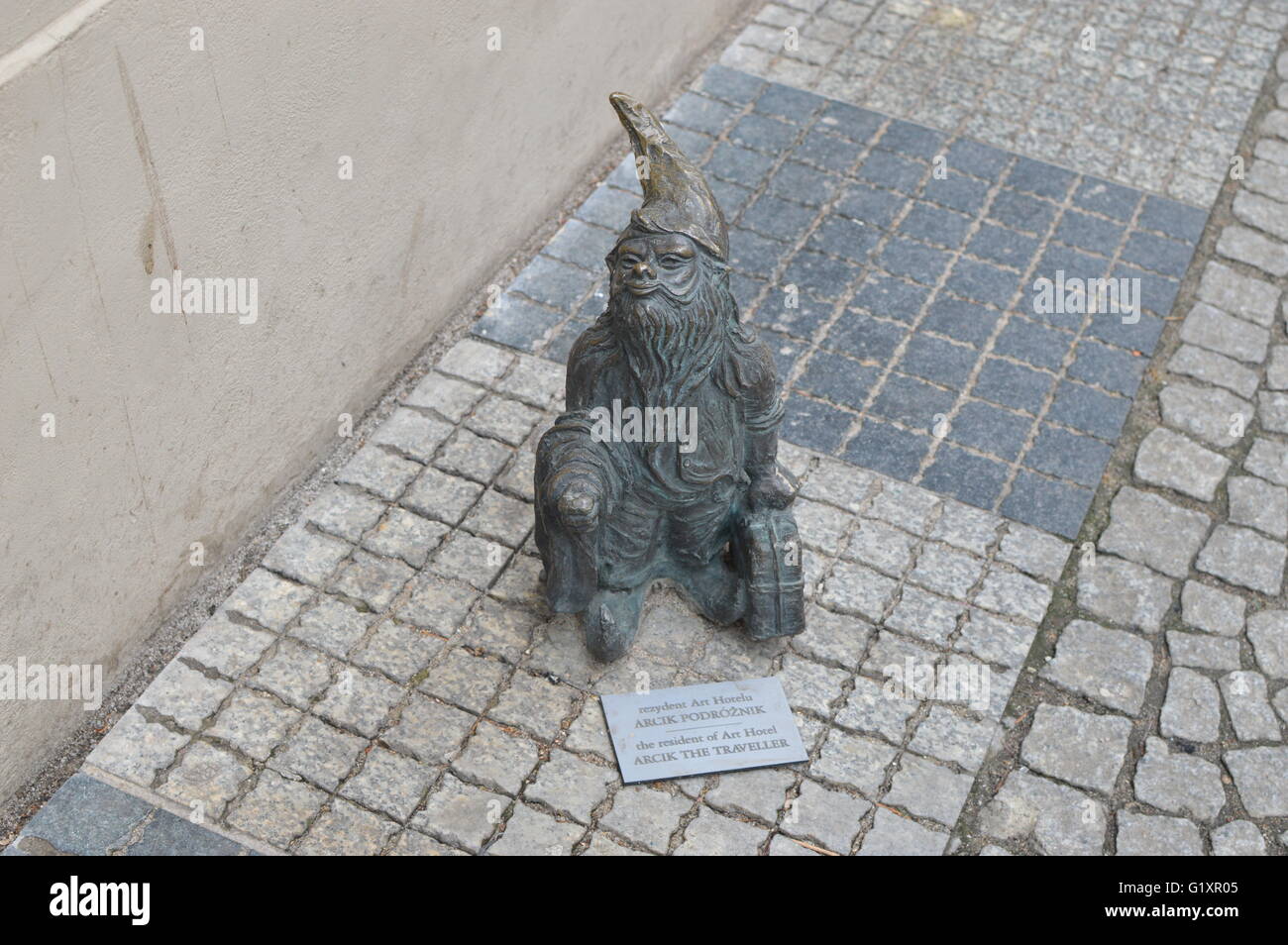 Dwarf in Wroclaw Poland Stock Photo - Alamy