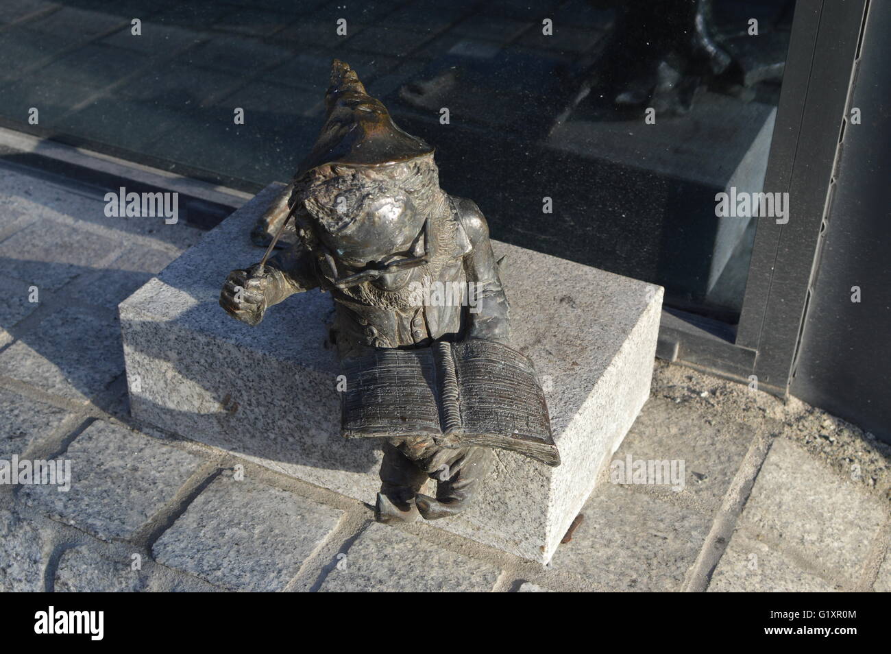 Dwarf in Wroclaw Poland Stock Photo - Alamy