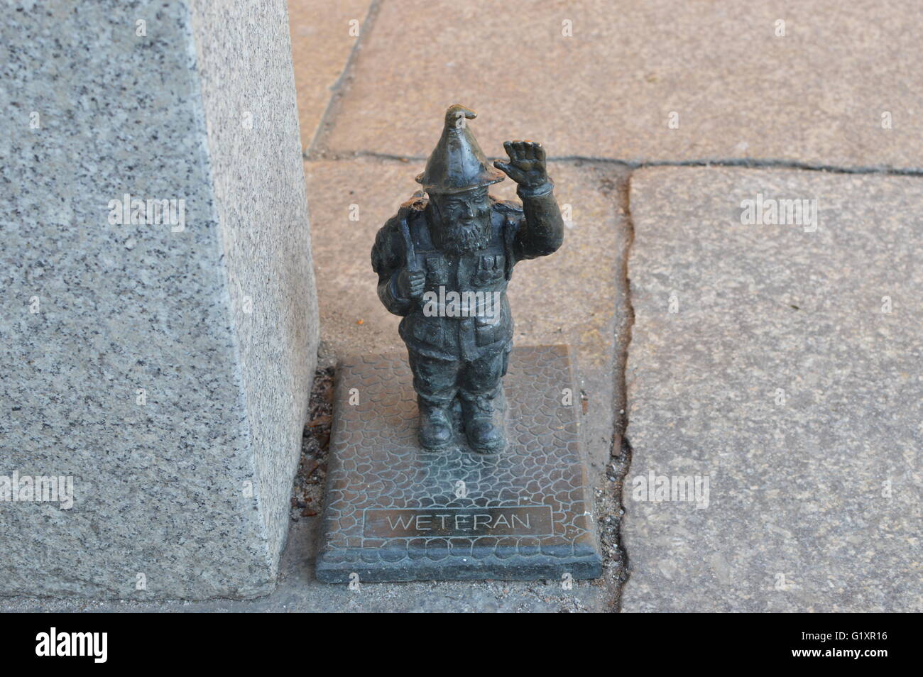 Dwarf in Wroclaw Poland Stock Photo - Alamy