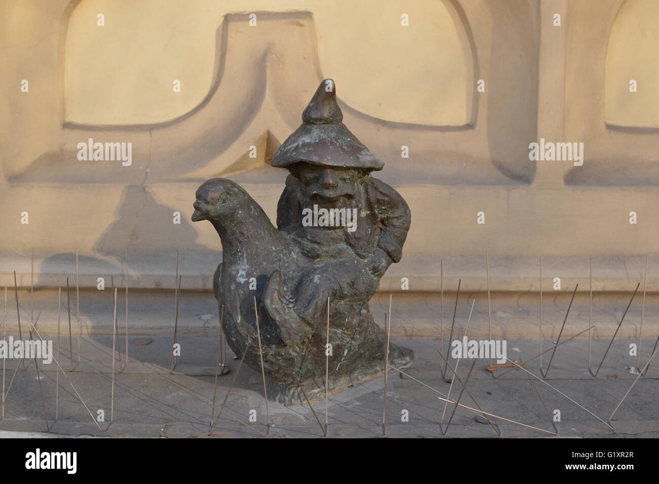 Dwarf in Wroclaw Poland Stock Photo - Alamy
