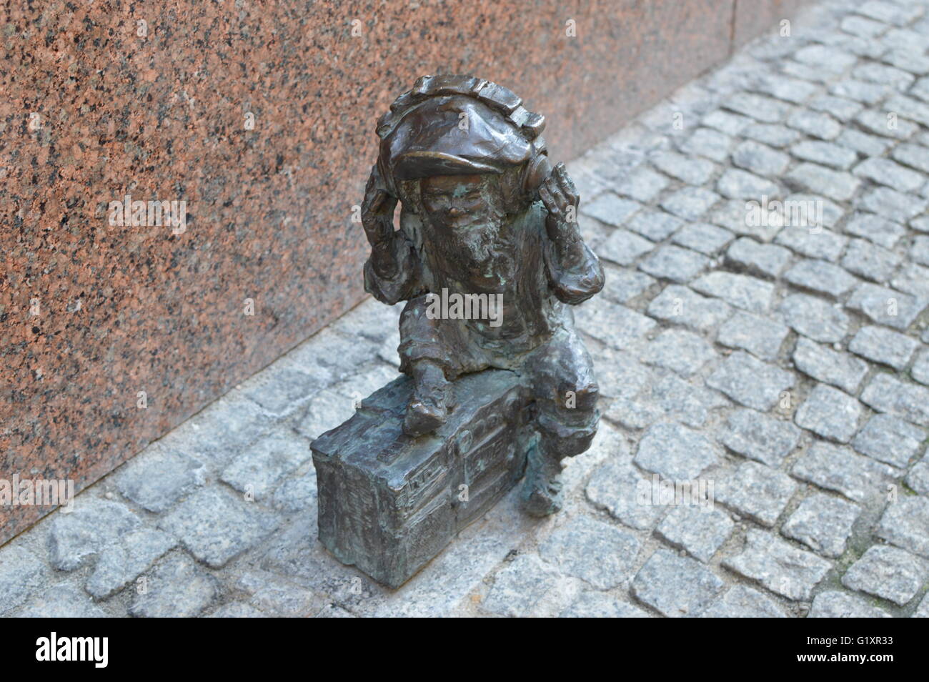 Dwarf in Wroclaw Poland Stock Photo - Alamy