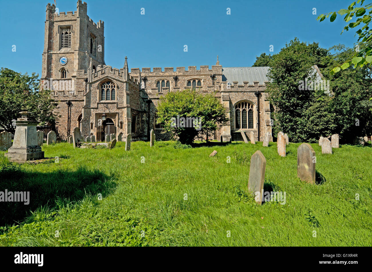 Great Dunmow, St Mary the Virgin Church, Essex, England, on the B184 ...