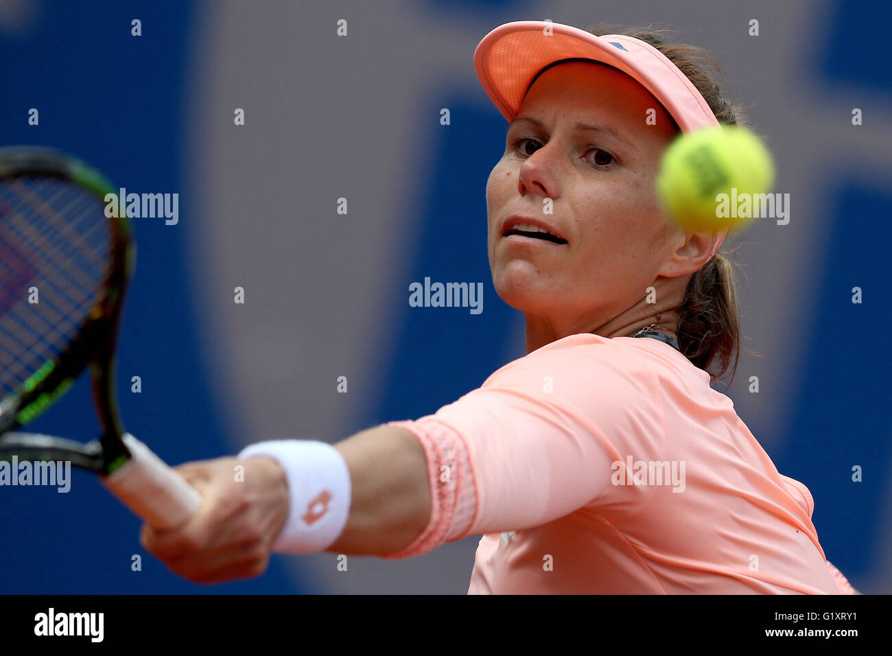 Nuremberg, Germany. 20th May, 2016. US tennis player Varvara Lepchenko ...