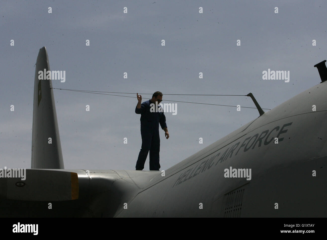 Greek military base hi-res stock photography and images - Alamy