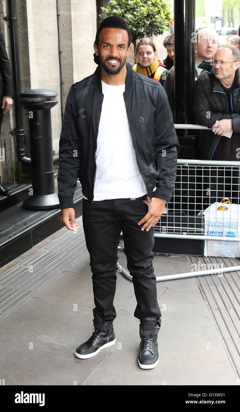London, UK. Craig David at Ivor Novello Awards at the Grosvenor House ...