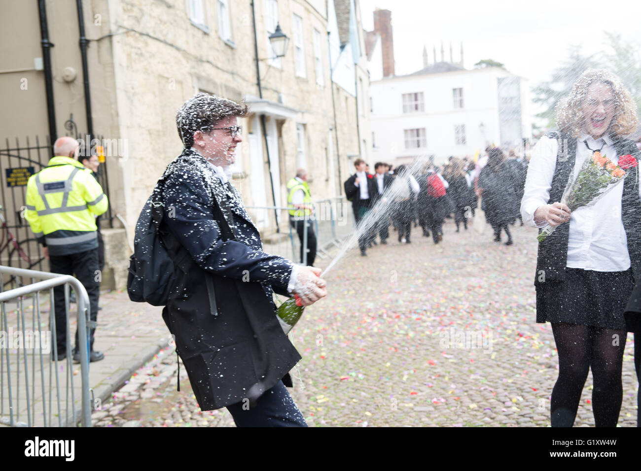 Oxford trashing hi-res stock photography and images - Alamy