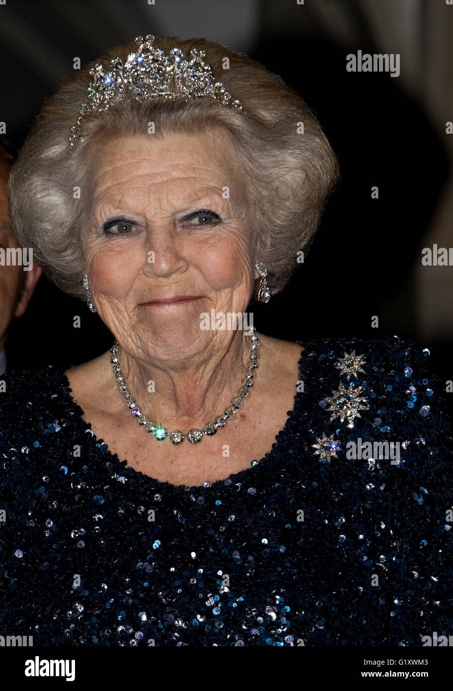 Amsterdam, 19-05-2016 HRH Princess Beatrix HM King Willem-Alexander and ...
