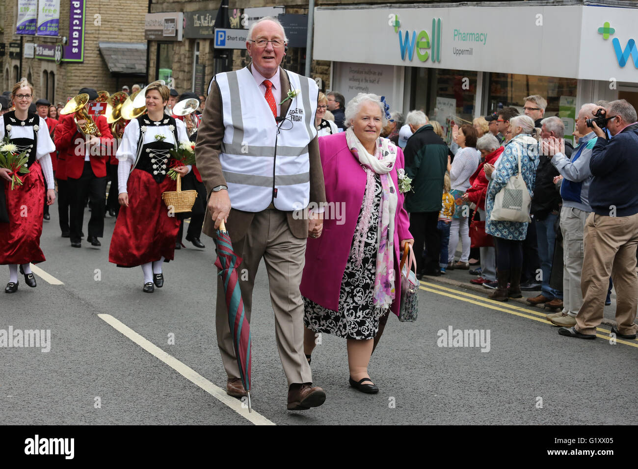 Uppermill, UK. 20th May, 2016. Churches from across saddleworth join ...