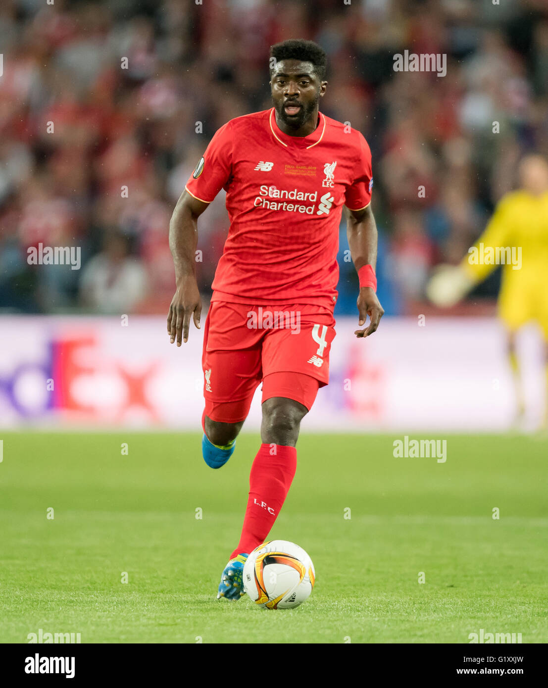 Basel, Switzerland. 18th May, 2016. Liverpool's Kolo Toure in action ...