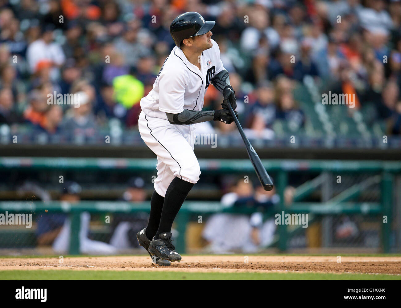 Detroit, Michigan, USA. 16th May, 2016. Detroit Tigers third baseman ...