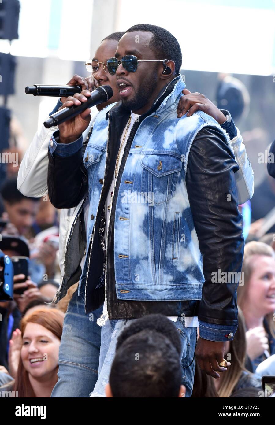 New York, NY, USA. 20th May, 2016. Puff Daddy, Jadakiss on stage for ...