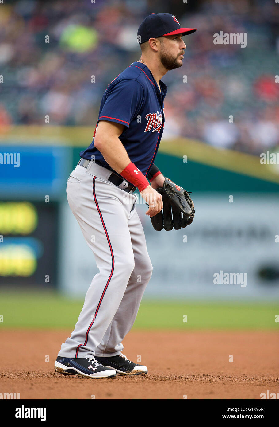 Detroit, Michigan, USA. 17th May, 2016. Minnesota Twins infielder ...