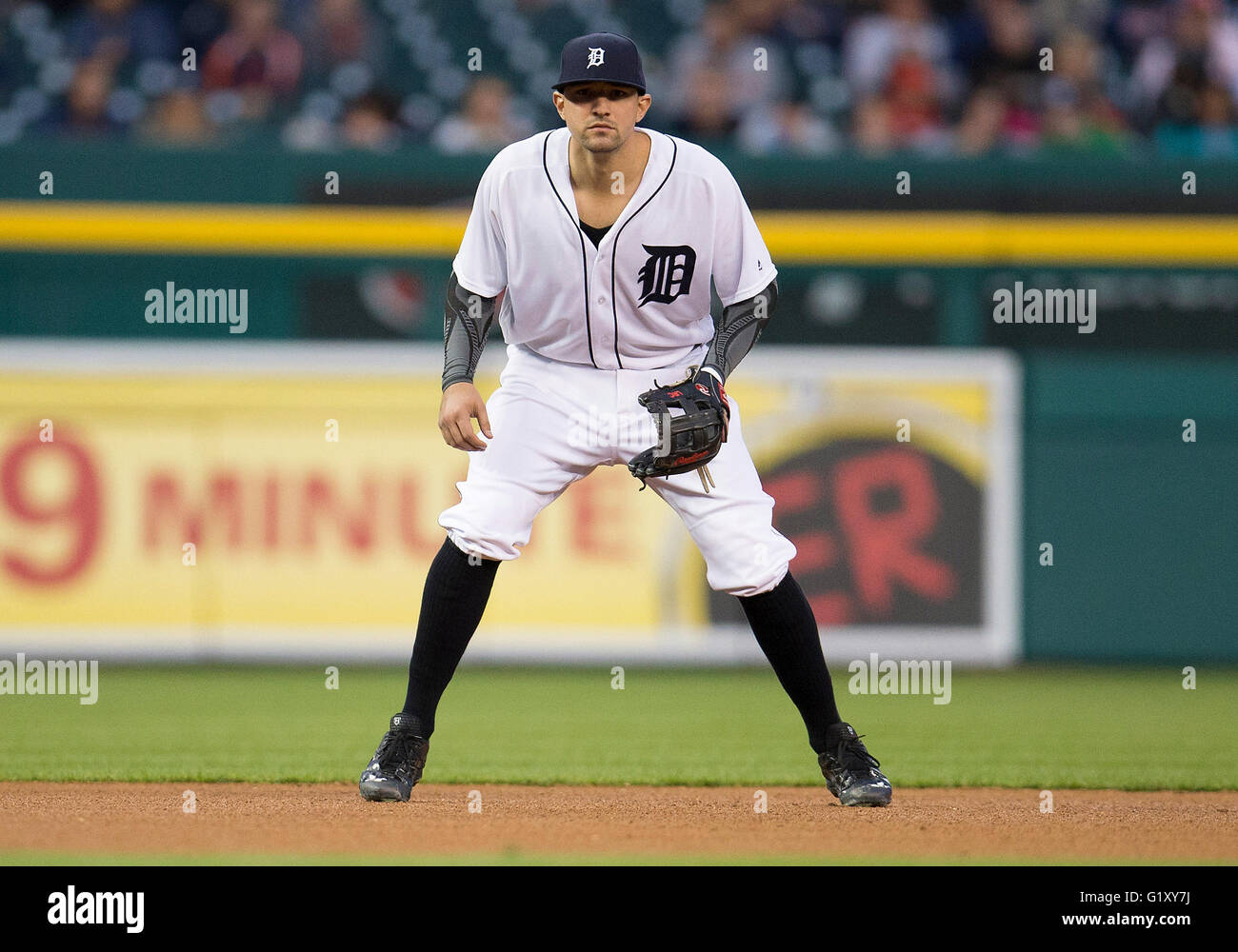 Detroit, Michigan, USA. 17th May, 2016. Detroit Tigers third baseman ...