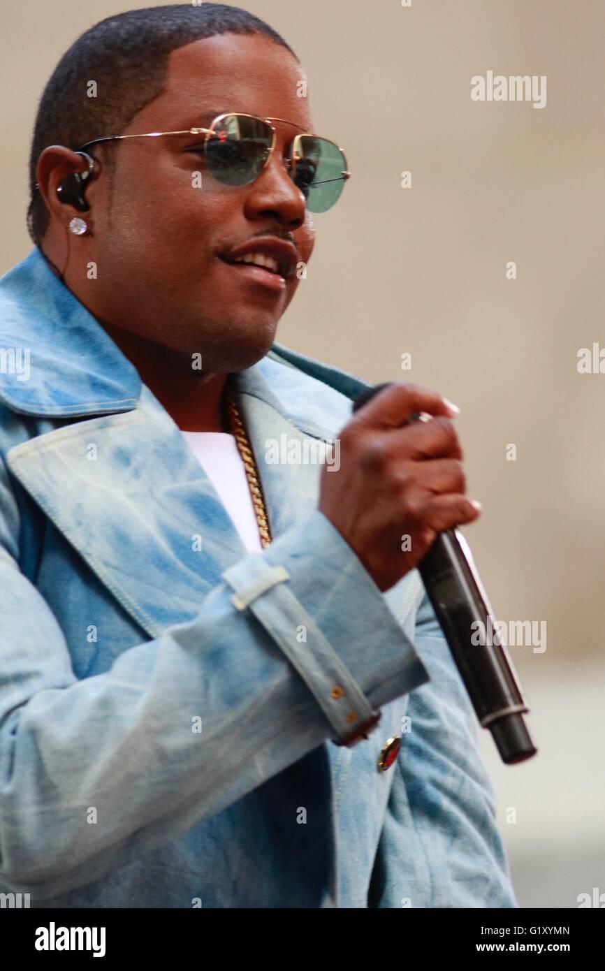 New York, NY, USA. 20th May, 2016. Mase on stage for NBC Today Show ...