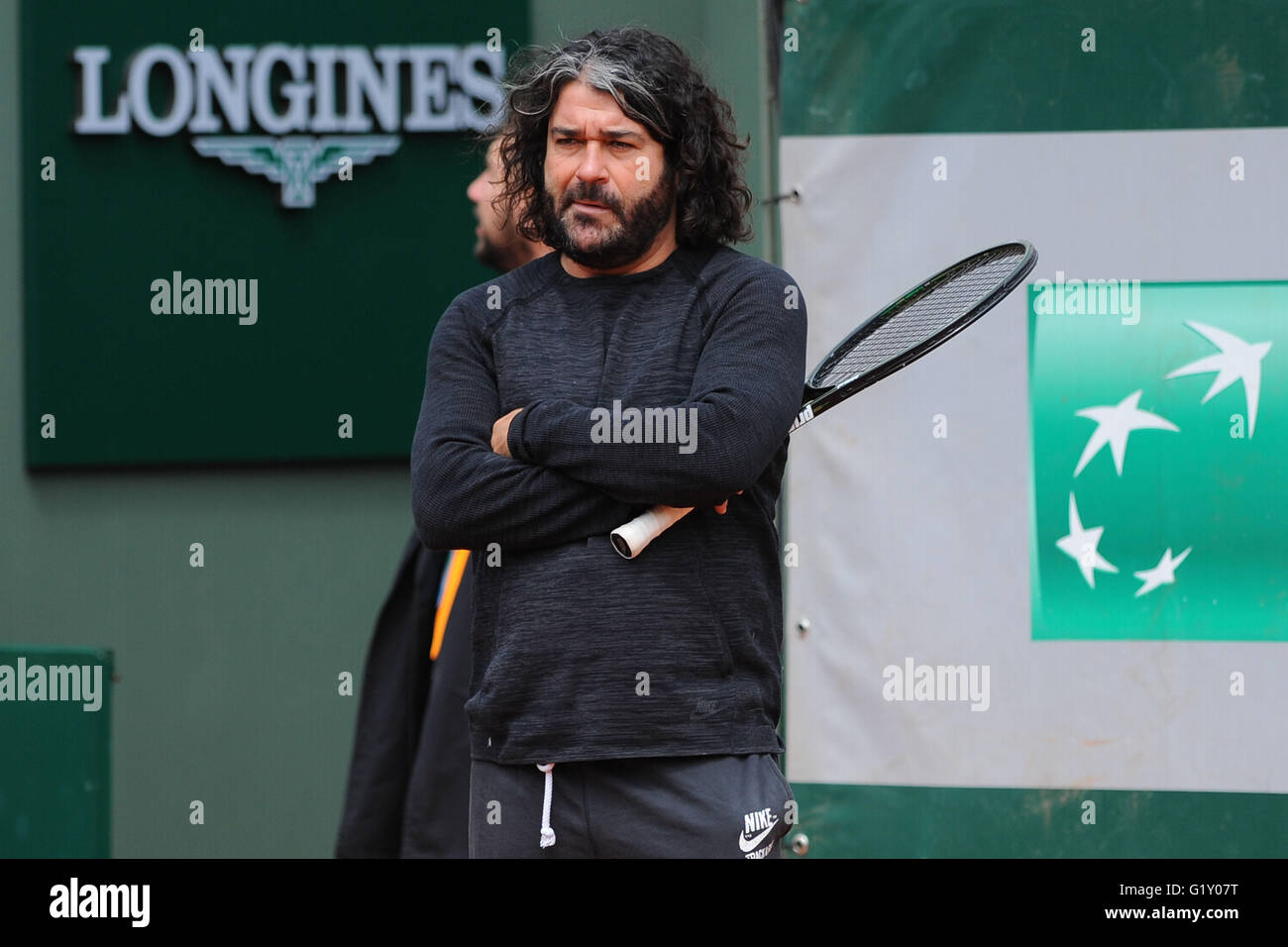 18.05.2016. Roland Garros stadium, Paris, France. French Open tennis ...