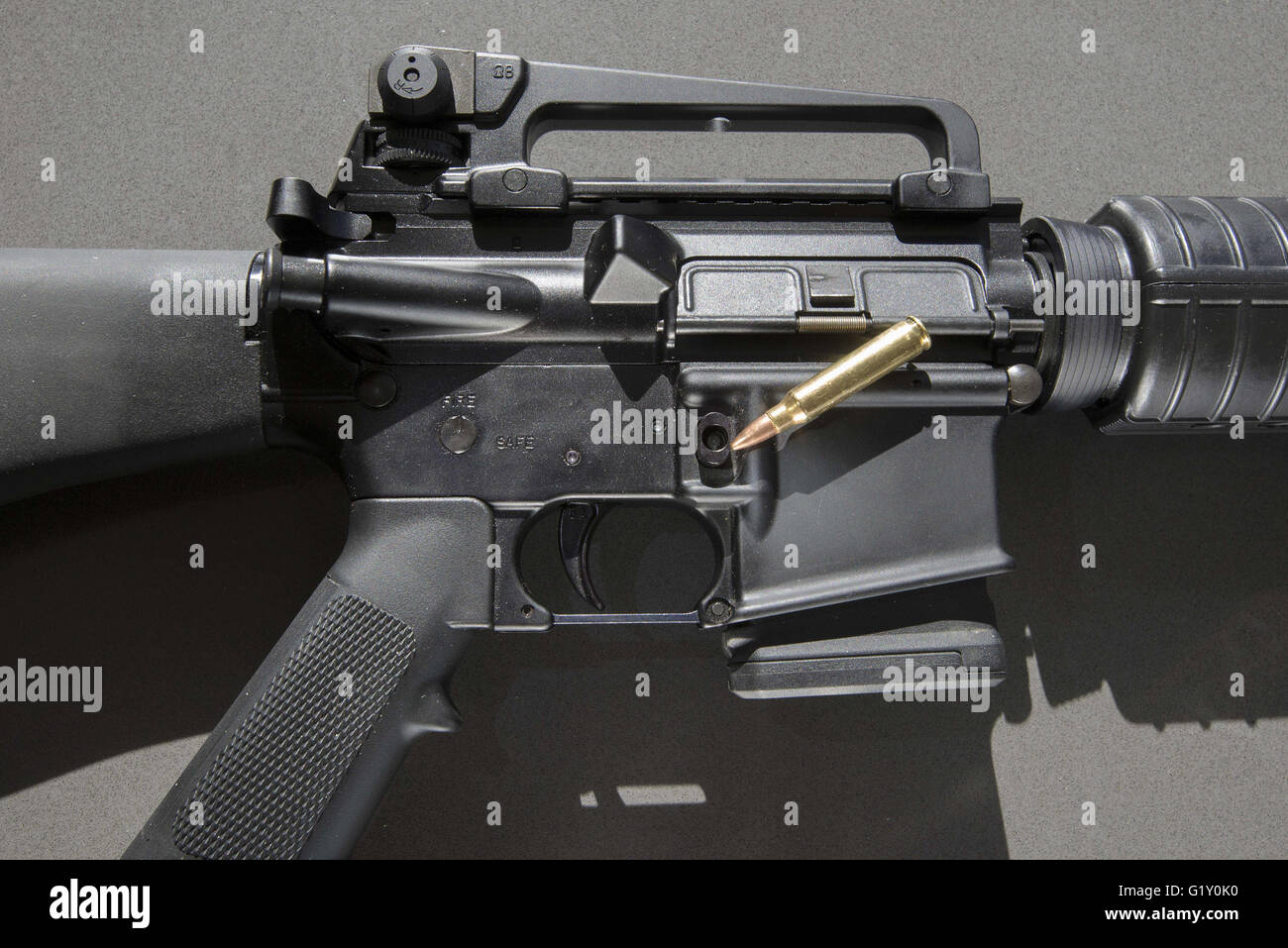 Ar 15 style weapons hi-res stock photography and images - Alamy