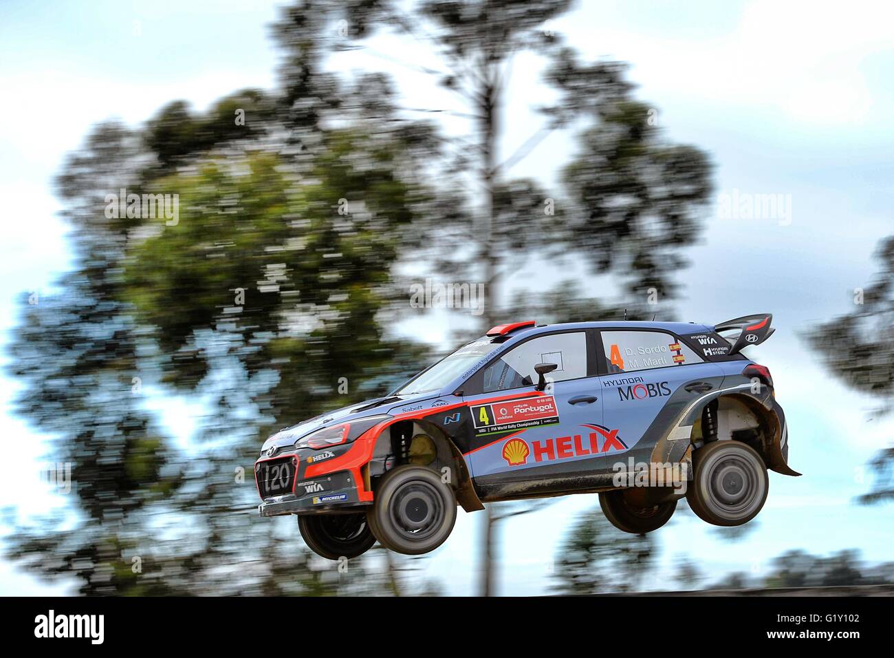 Baltar, Portugal. 19th May, 2016. The WRC Rally of Portugal, 4.61km ...